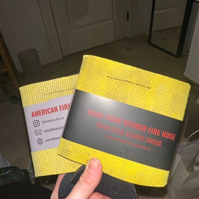 Firefighter Gift, Fire Hose Can Cooler, Fire Department Gift Set - Etsy