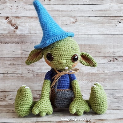 Goblin, Goblin Crochet Pattern, Crochet Goblin, Goblin Tutorial ...