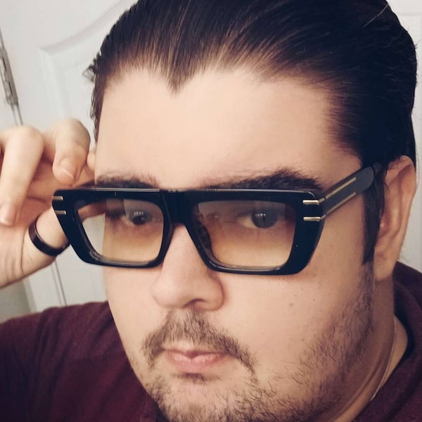 Chamber Rectangle Glasses | Shades 100% UV Protection | Valorant ...