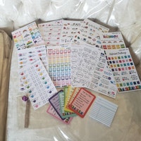 Reading Challenge Planner Stickers - Reading Planner Stickers - Reading ...