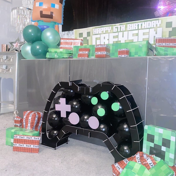 Minecraft Inspired Wrapping Paper/gift Wrap and Greeting Cards - Etsy