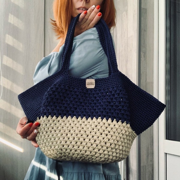 CROCHET PATTERN Valencia Bag Crochet Bag Tote Pattern Crochet Purse ...