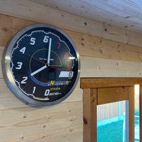 Lamborghini Countach Speedometer Wall Clock Tachometer Garage ...