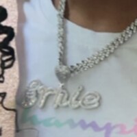 Hot Popular Custom Letters/word Pendant Necklace, Iced Bling Custom ...
