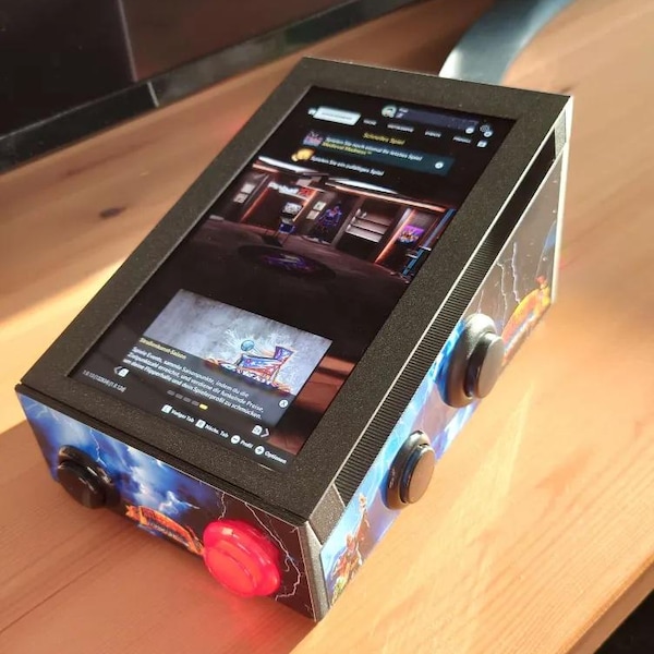 Anbernic RG35XX SP Super Megaman Mod Buttons, Stickers and Paper Card ...