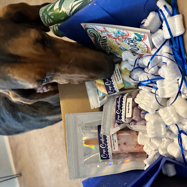 Freeze Dried Blue Raspberry Taffy Puffs Freeze Dried Salt Water Taffy ...