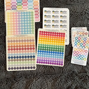 Custom Label Planner Stickers Custom Sticker Sheet 24 - Etsy