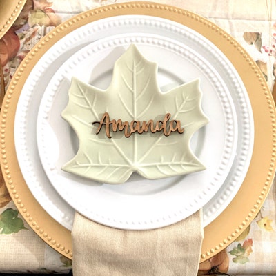 Laser Cut Placecards Placecards Wooden Placecards Wedding Name Plates ...