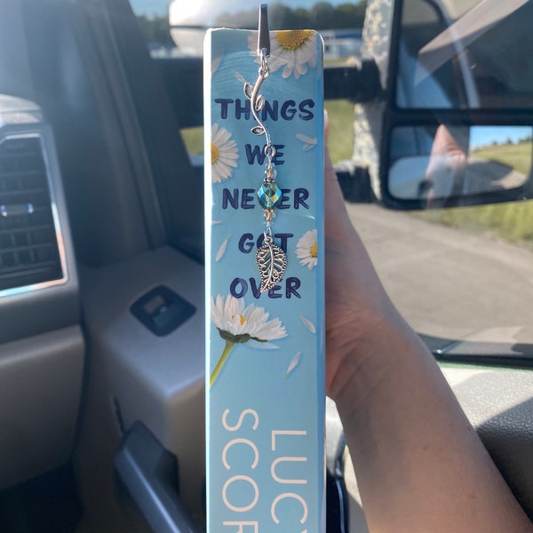 Tinkerbell Charm - Beaded Tinker Bell Bookmark - Girls Bookmark ...