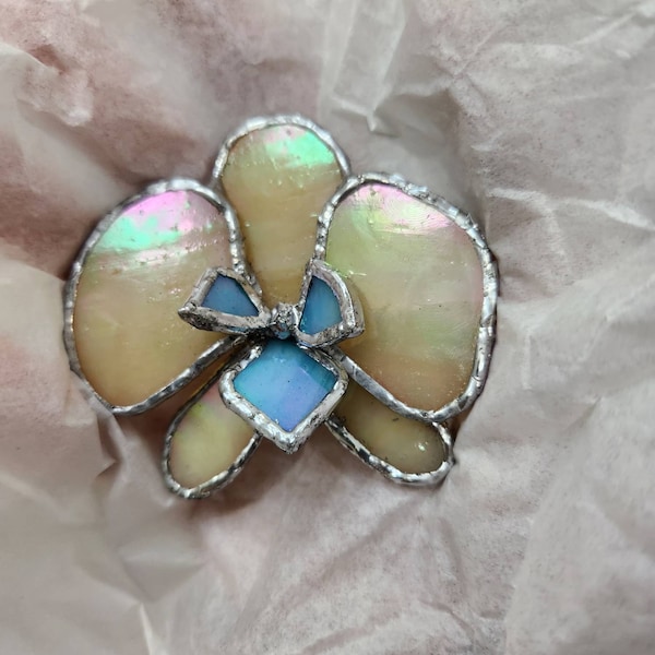 PATTERN • 3D Orchid Stained Glass Pattern • PDF • Digital Download ...