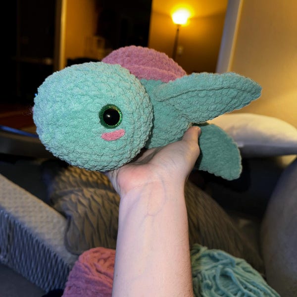 Crochet Turtle Pattern 2 Sizes (regular and Jumbo) PDF Download ...