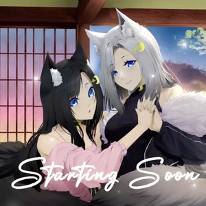 Twitch Animated Screens / Cute / Twitch Screens / Animated Starting ...