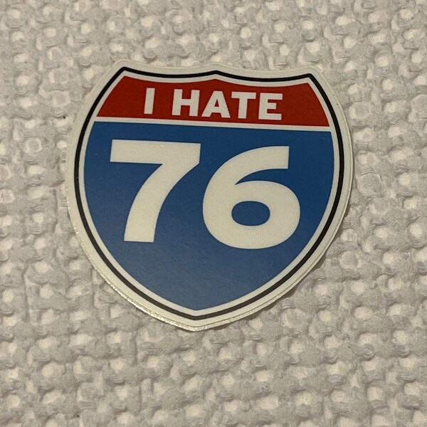 I Hate I-275 Vinyl Car Bumper Sticker - Tampa Sticker - St. Petersburg ...