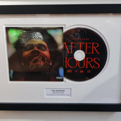 Personalised Album Frame Double Mount for Your CD Cover & Disk With ...