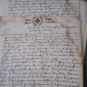 Large Antique Vintage French Handwritten Calligraphy Ledger - Etsy