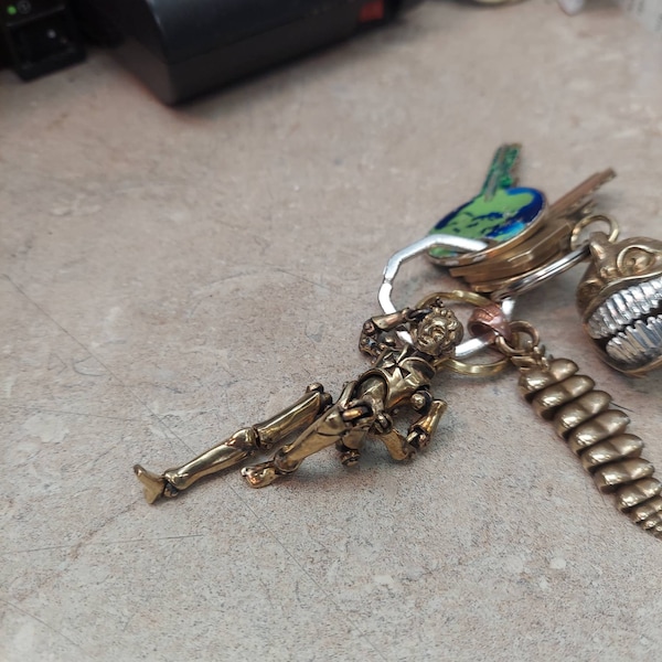 Movable Good Person Keyring Ver.1.5,movable Joints,keyholder,gift ...