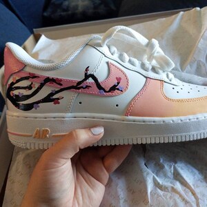 Cow Design Nike Air Force 1 Black Check Cow Print Custom Cow Air Forces ...