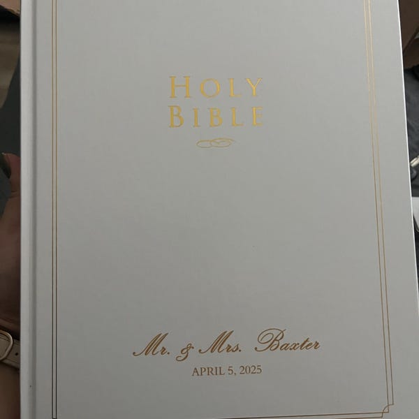 NIV Personalized Family Holy Bible, Engraved Bible, Religious Gift ...