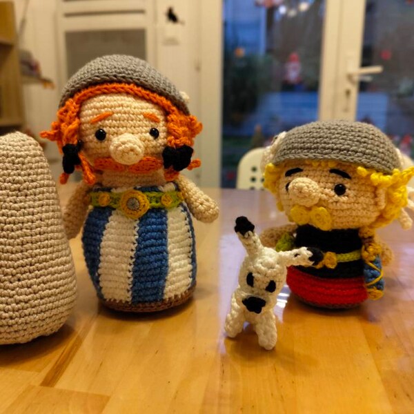 Breizh Couple / Bigouden Crochet Patterns by Noobieonthehook (amigurumi ...