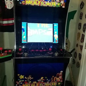 Mame Arcade Multicade Marquee for Reproduction Header/backlit Sign - Etsy