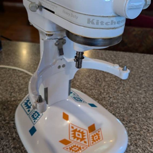 Floral Inspired Design Kitchenaid Mixer Decal Sticker Kitchen Mixer ...