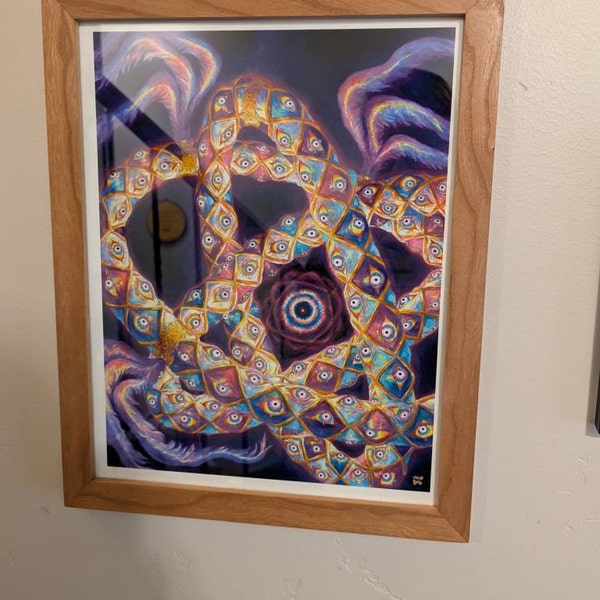 Ophanim Print | Biblically Accurate Angel Throne | Terrifying | Be Not ...