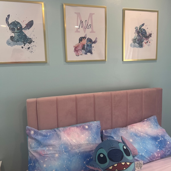 Personalized Lilo & Stitch Print, Stitch Nursery Decor, Ohana Wall Art ...