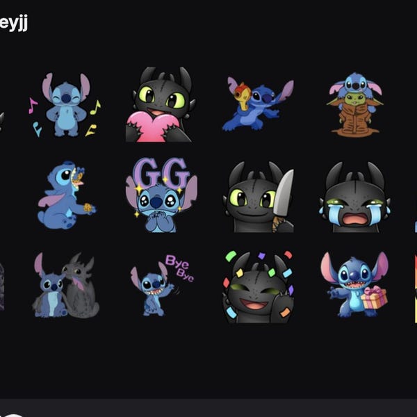 TOOTHLESS EMOTE BUNDLE | Twitch | Discord | Youtube | Streaming - Etsy