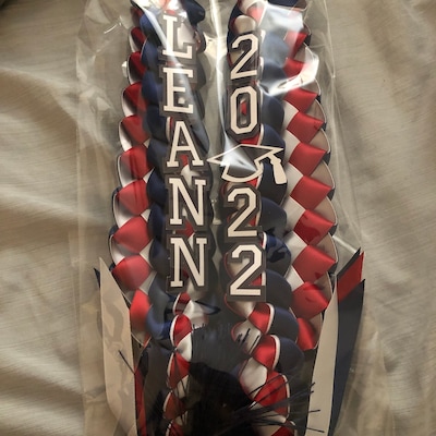 ELEMENTARY MIDDLE SCHOOL Graduation Lei 2024 Grad Gift Class of 2024 38 ...
