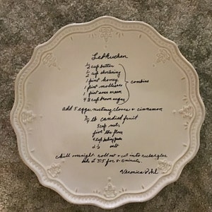 Custom Recipe Sign Personalized Recipe Decor Gift for Mom Sentimental ...