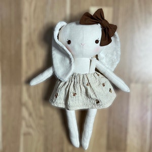 Bunny Sewing Pattern PDF Make 2 Types of Cloth Bunny Rabbit - Etsy