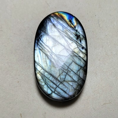 Very Rarebeautiful Multi Color Labradorite Cabochon,gemstone,semi ...