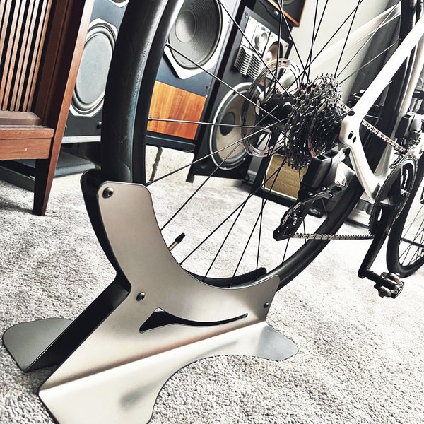 Modern Metal Bike Storage Stand - Etsy