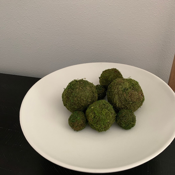 Moss Balls-decorative Sphere Orb for Vase Bowl Fillers or Dough Bowl ...