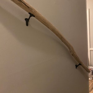 Rustic Driftwood Stair Rail Branch Handrail 2-16ft Nature-inspired ...