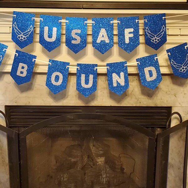 USAF Bound Banner - Etsy