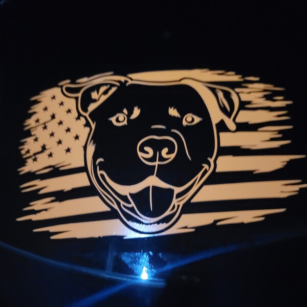 Pitbull With Flag Svg, American Pit Bull Svg, Pitbull Clipart, Pitbull ...