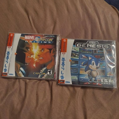 Sonic Adventures sonic Adventure 1 and 2 sega Dreamcast CASE & ART - Etsy
