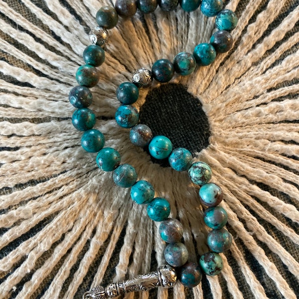 Lapis Lazuli Stone Tasbih, Islamic Prayer Beads, Misbaha, Tasbeeh ...