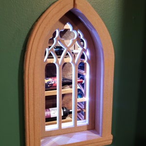 Cathedral Window Designs, Architectural Wood Wall Decor, Window Cutouts ...
