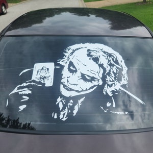 Joker Decal/car Sticker.vinyl Decal.car Stickers and Decals.laptop ...