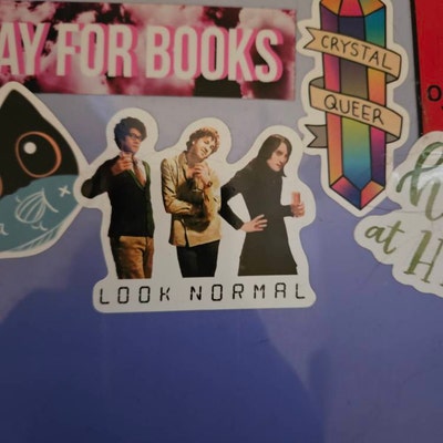 The IT Crowd Look Normal Kiss-cut Stickers - Etsy