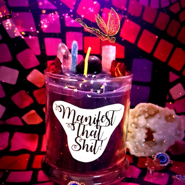 Manifestation Candle, Manifestation Spell, Manifestation Ritual, Law of ...