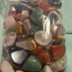 Assorted Mix Tumbled Stones: SMALL MEDIUM or LARGE Sizes | Etsy