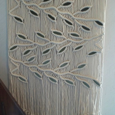 Macrame Wall Art, Natural Decor, Macrame Tapestry, Gift for Mom, Boho ...
