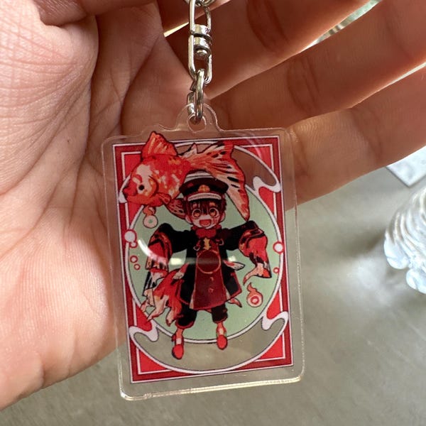 Toilet Bound Hanako Kun TBHK Frame Keychains With Goldfish - Etsy