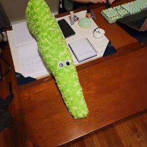 3ft Long Worm on a String Plush Limited Quantity - Etsy