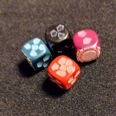 SNOWFLAKE Dice Four Versions for Tabletop Gaming - Etsy