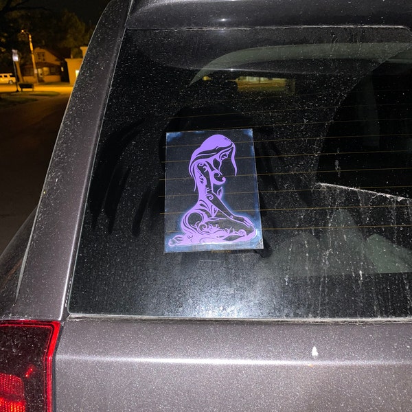 BDSM SUBMISSIVE TRIBAL Vinyl Sticker Decal Kitten Kink Domme Sexy ...