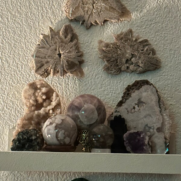 Polished White Selenite Chakra Symbols Massage Wand Etched Mandala ...